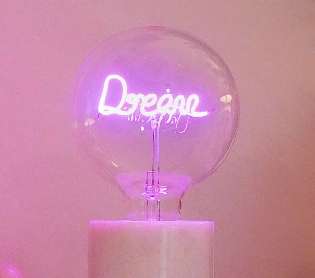 Dream LED Light Bulb Screw Down Table Top Fitting E27 Edison Dimmable ...