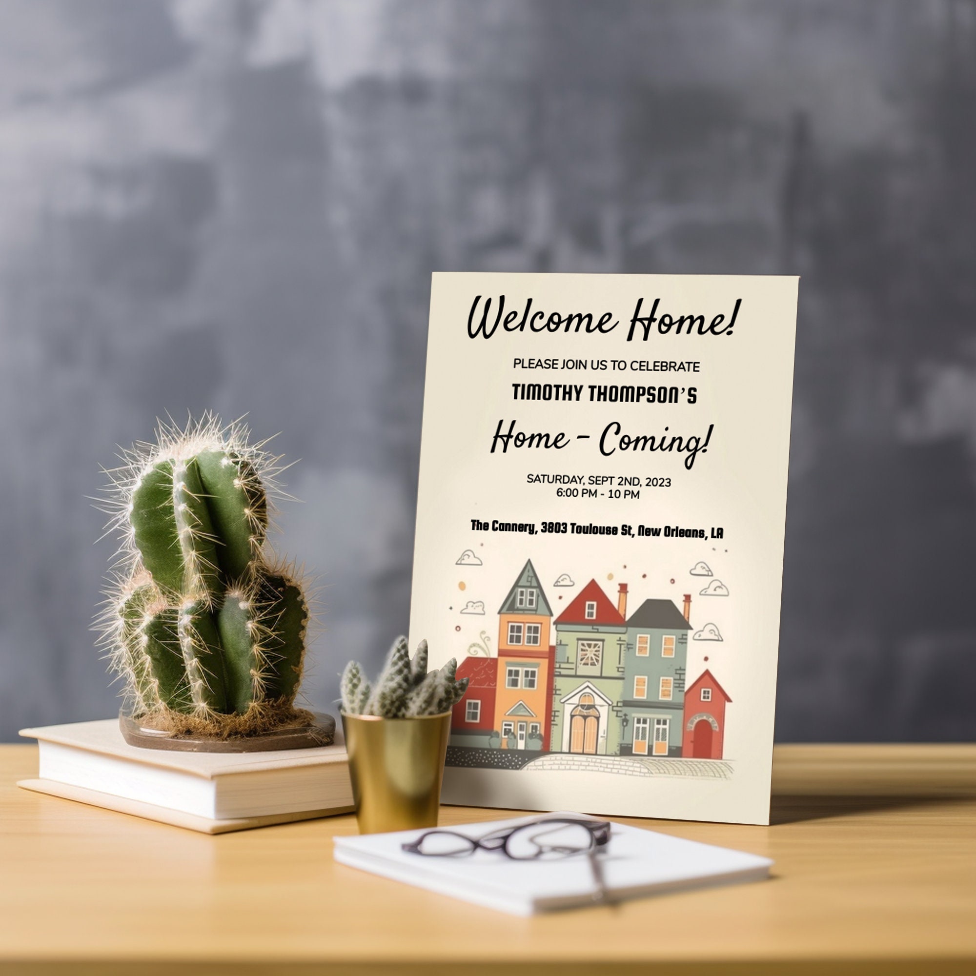 Welcome Home Invitation,housewarming Invitation,housewarming Invite ...