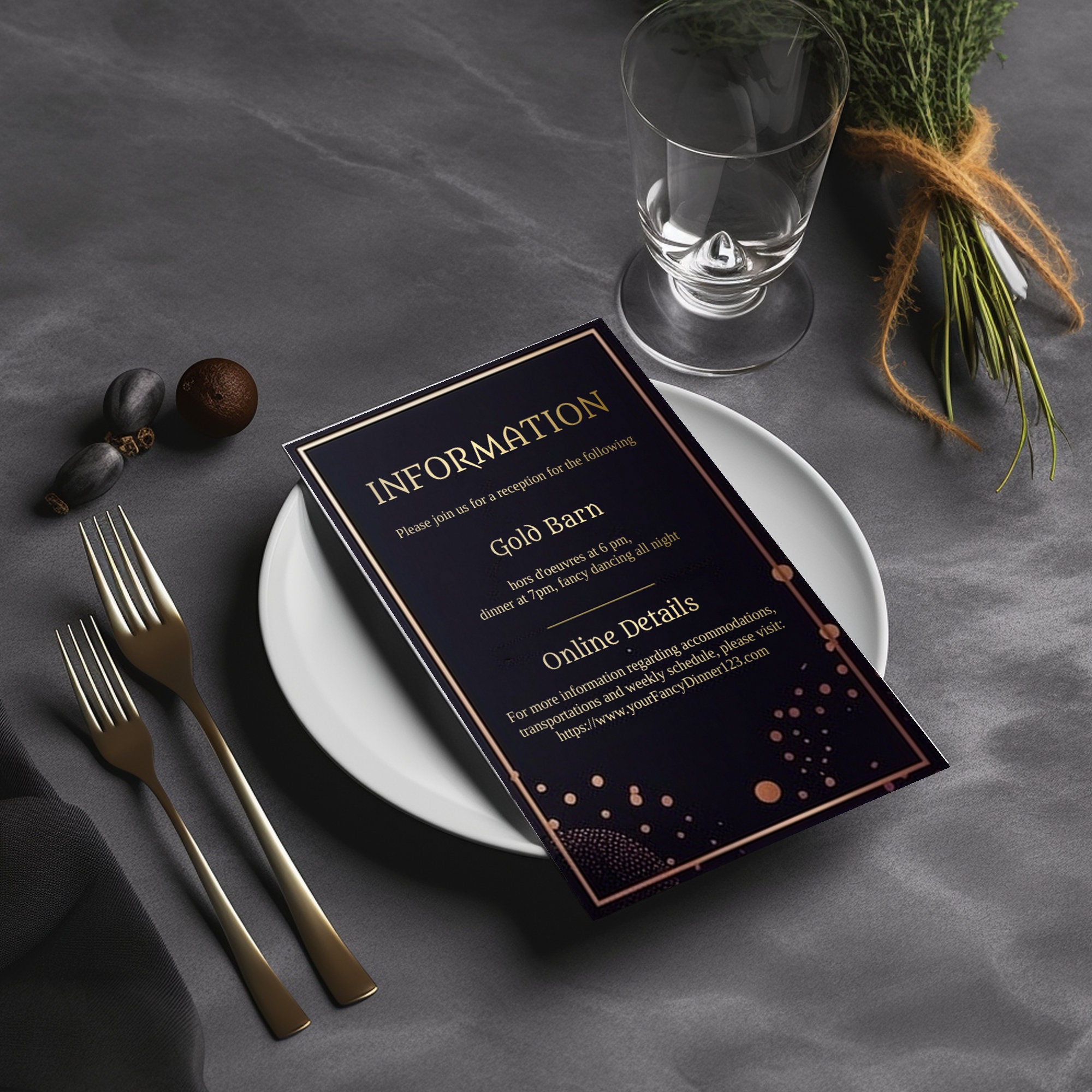 Informative Invitation Card,corporate Invitation,business Invitation ...