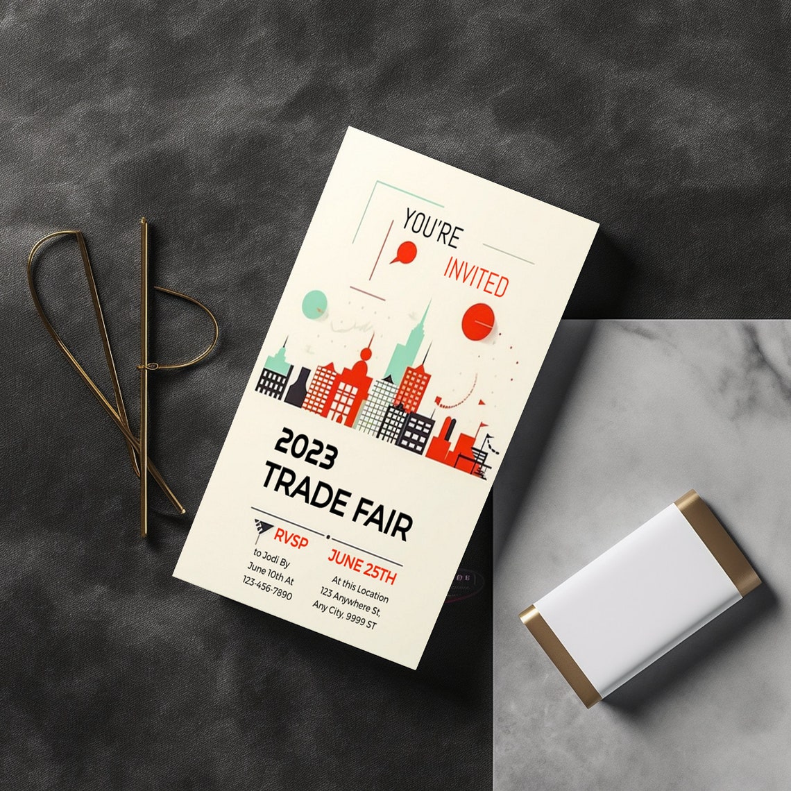 Business Invitation,business Invitation Template,event Flyer,event ...