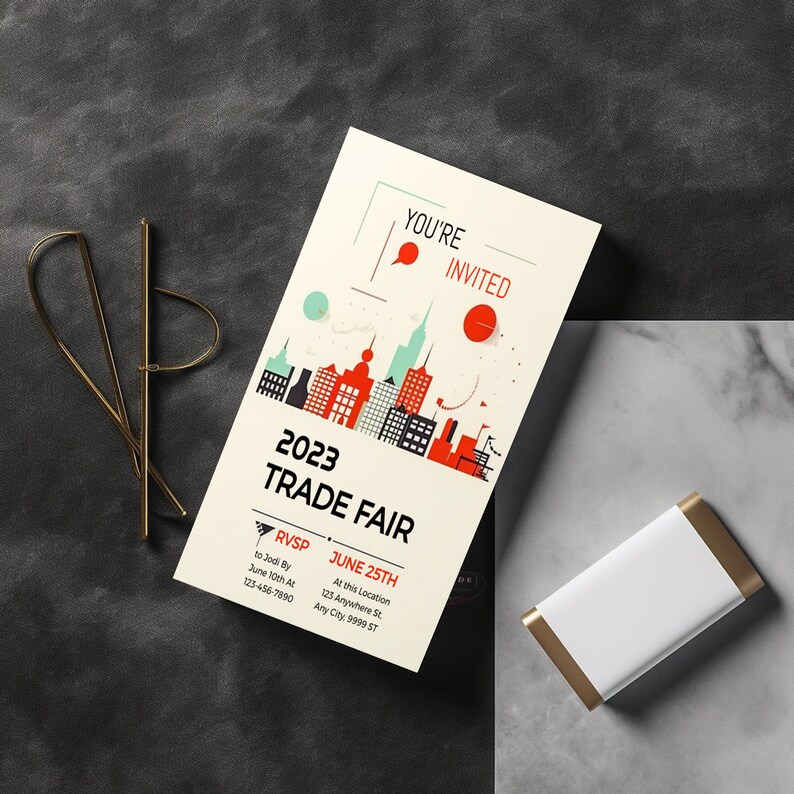 Business Invitation,business Invitation Template,event Flyer,event ...