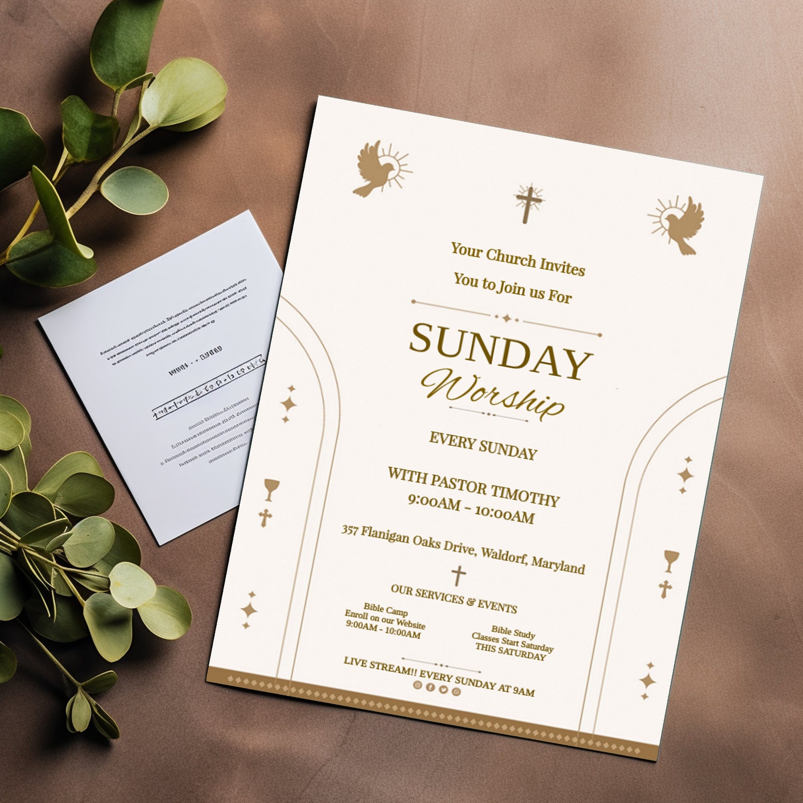 Square Wedding Invitation,church Invitations,church Invite,welcome at ...