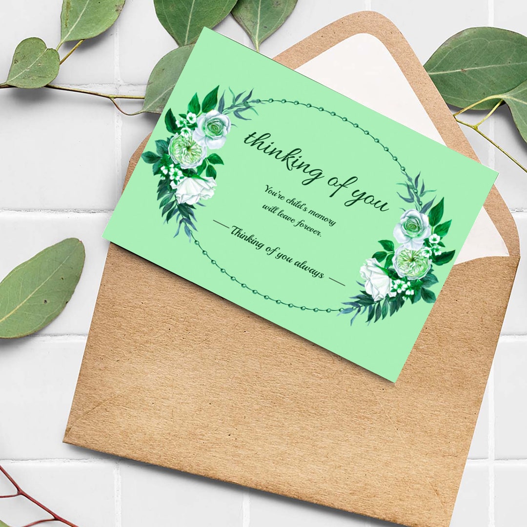 Child Sympathy Card,bereavement Card,sorry for Your Loss Card,handmade ...