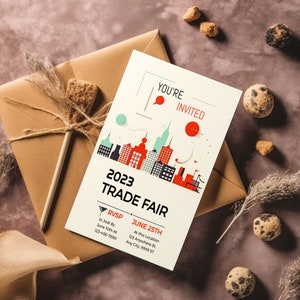 Business Invitation,business Invitation Template,event Flyer,event ...