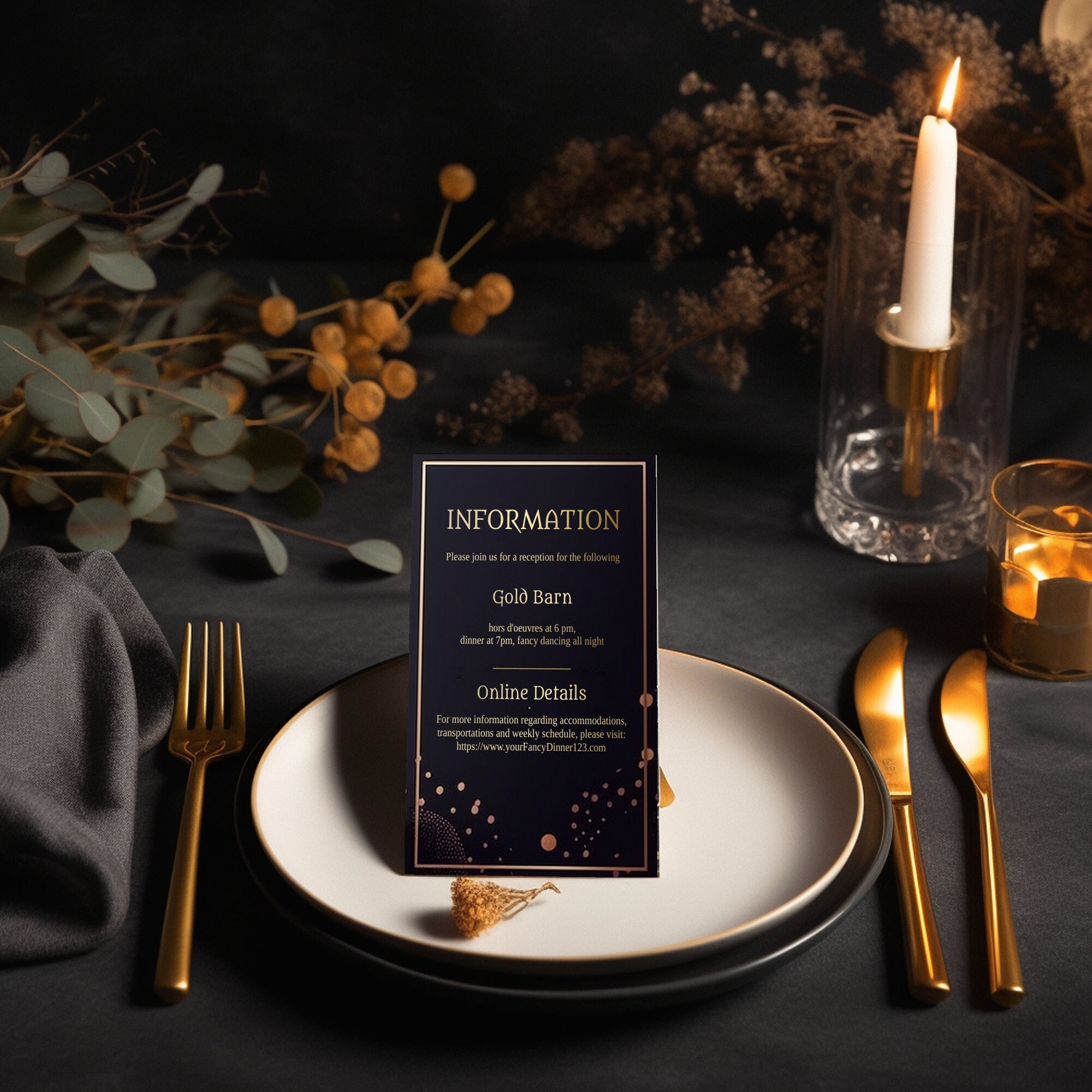 Informative Invitation Card,corporate Invitation,business Invitation ...