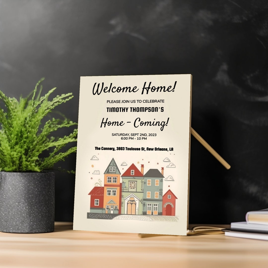 Welcome Home Invitation,housewarming Invitation,housewarming Invite ...
