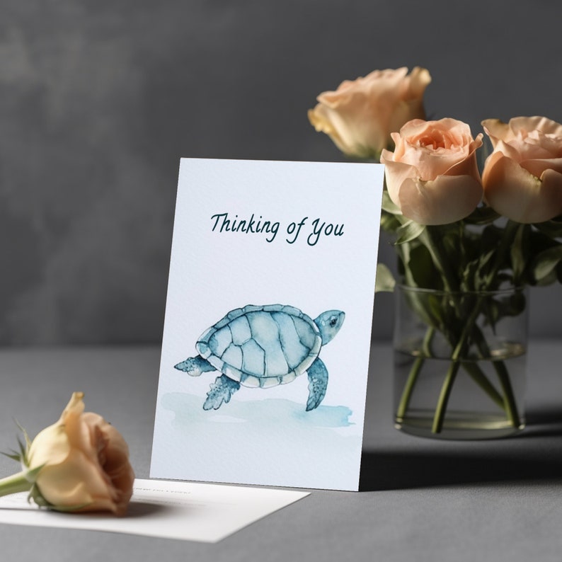 Turtle Sympathy Card,sympathy Card Printable,pet Sympathy Card ...