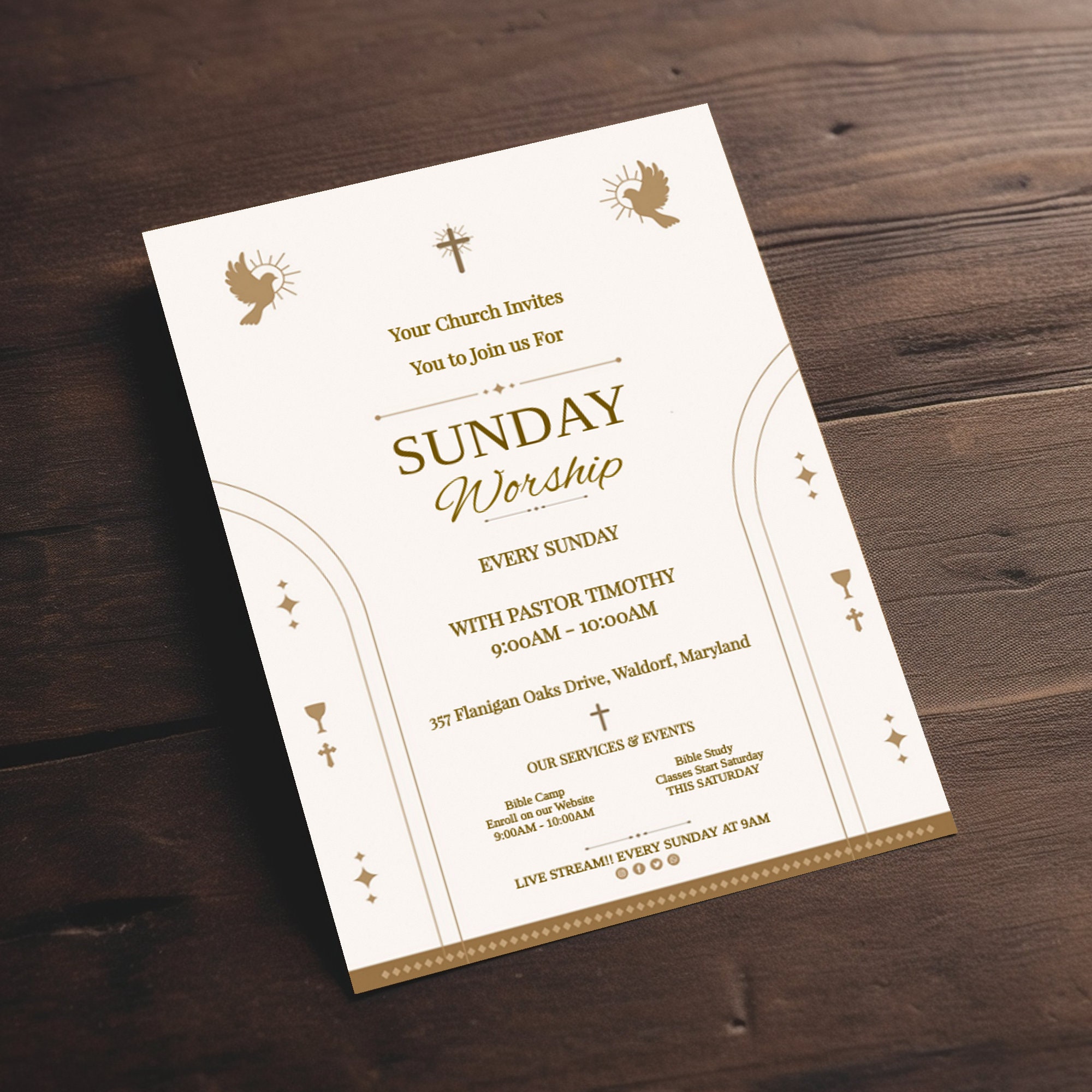 Square Wedding Invitation,church Invitations,church Invite,welcome at ...