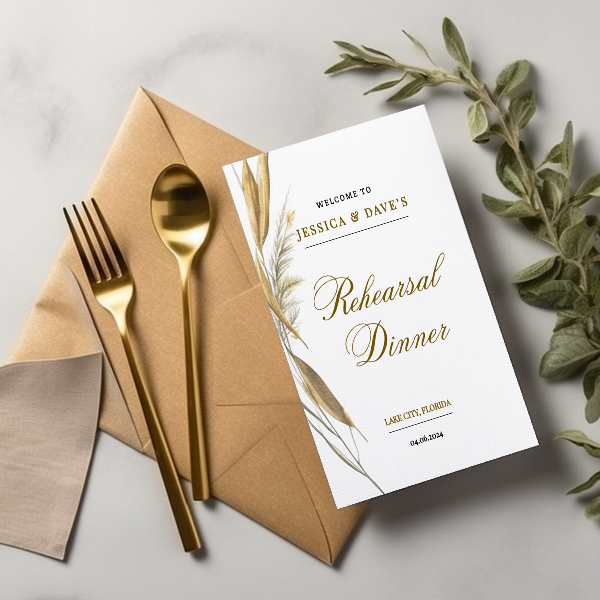 Welcome Dinner Invitation,rehearsal Dinner Invitation,dinner Invitation ...