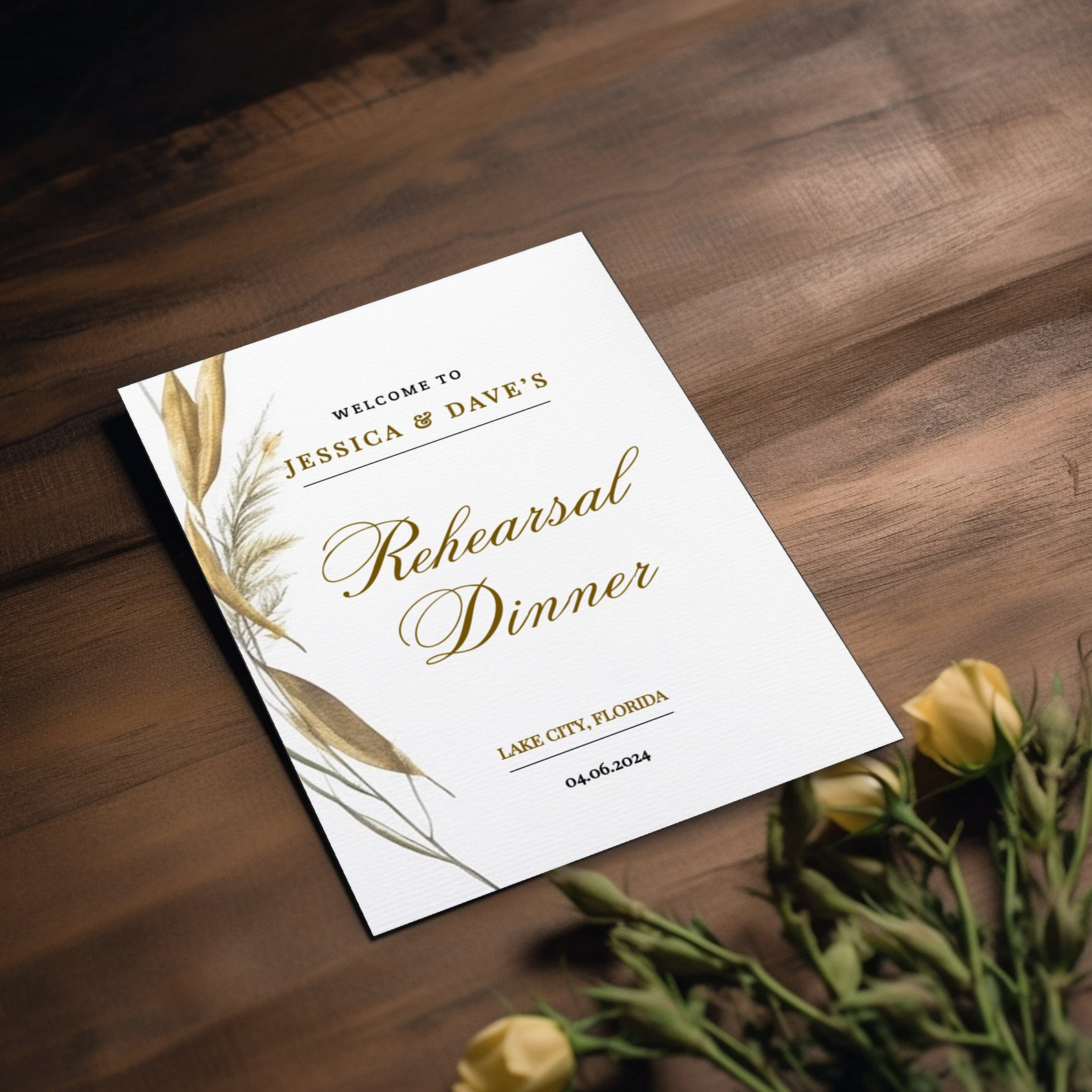 Welcome Dinner Invitation,rehearsal Dinner Invitation,dinner Invitation ...