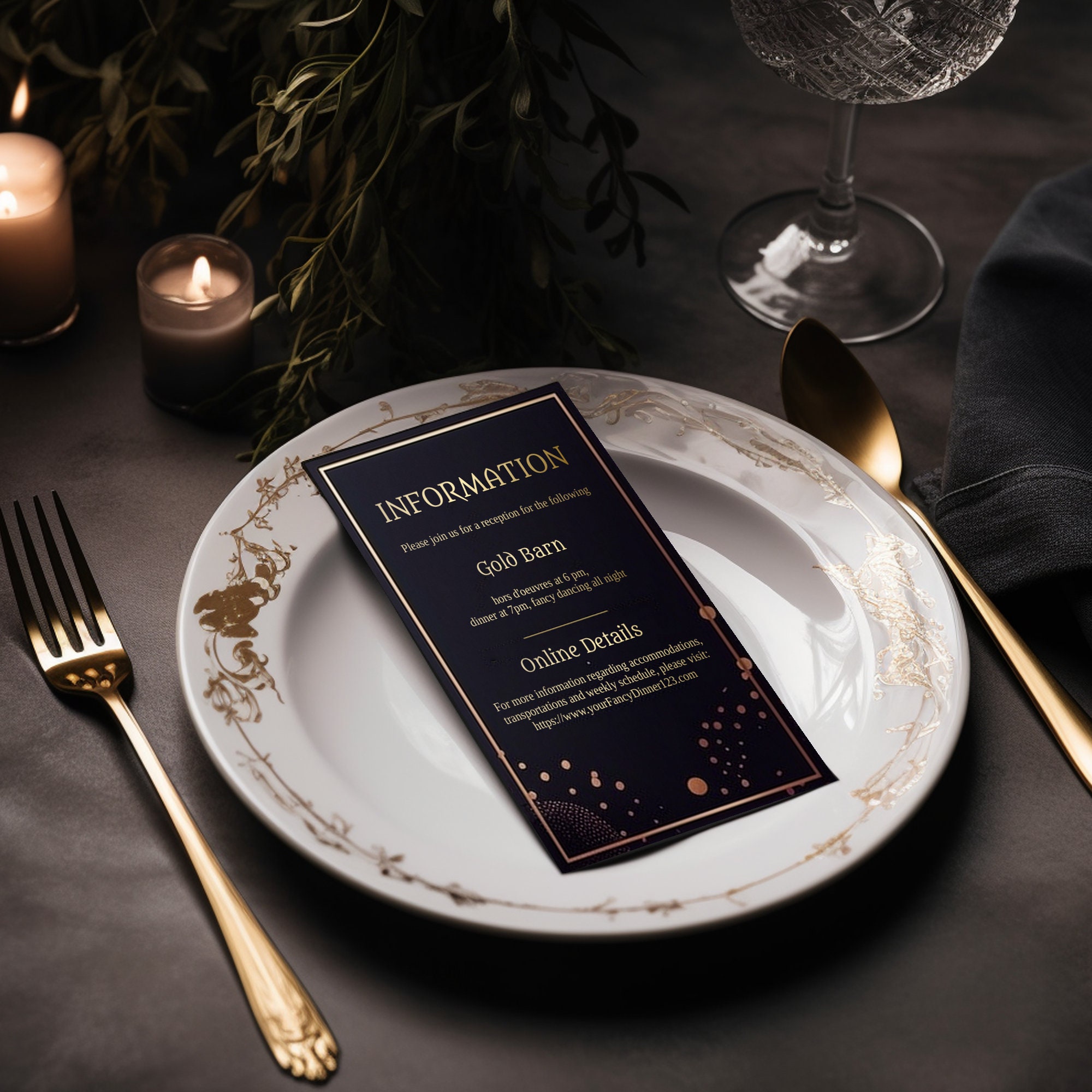 Informative Invitation Card,corporate Invitation,business Invitation ...