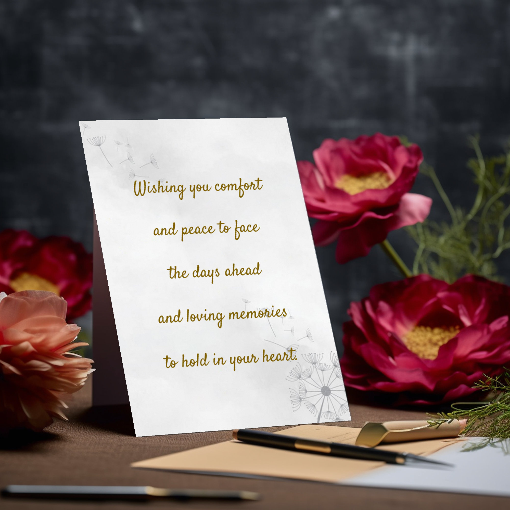 Cousin Sympathy Card,downloadable Sympathy Card,sympathy Card in Loving ...