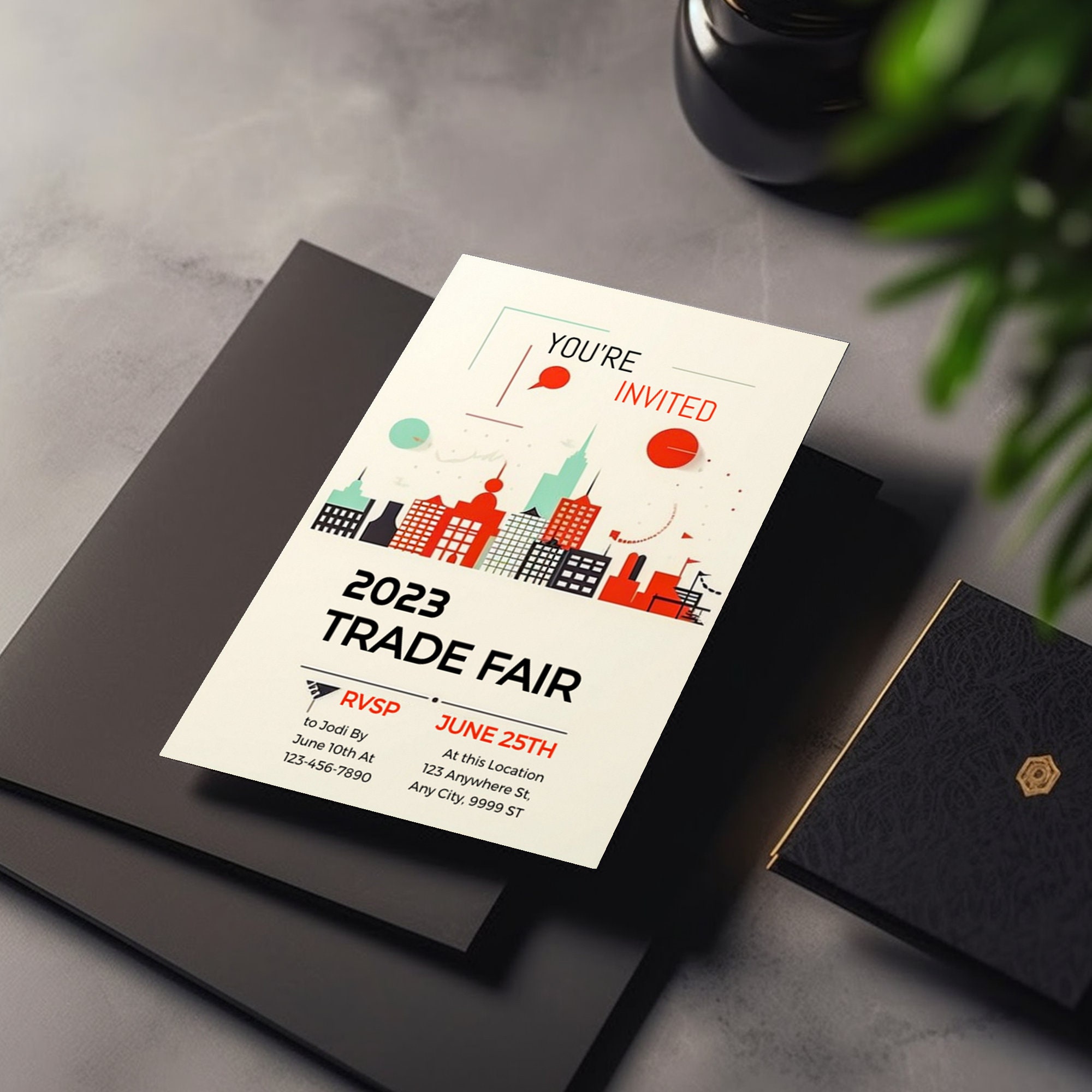 Business Invitation,business Invitation Template,event Flyer,event ...