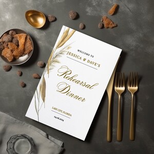 Welcome Dinner Invitation,rehearsal Dinner Invitation,dinner Invitation ...