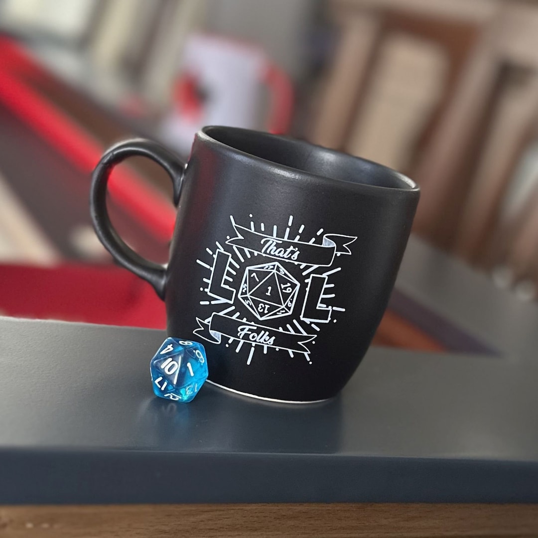 Funny Dungeon Master Mug Unique Design Ceramic Mug Gifts for Dms Cool ...