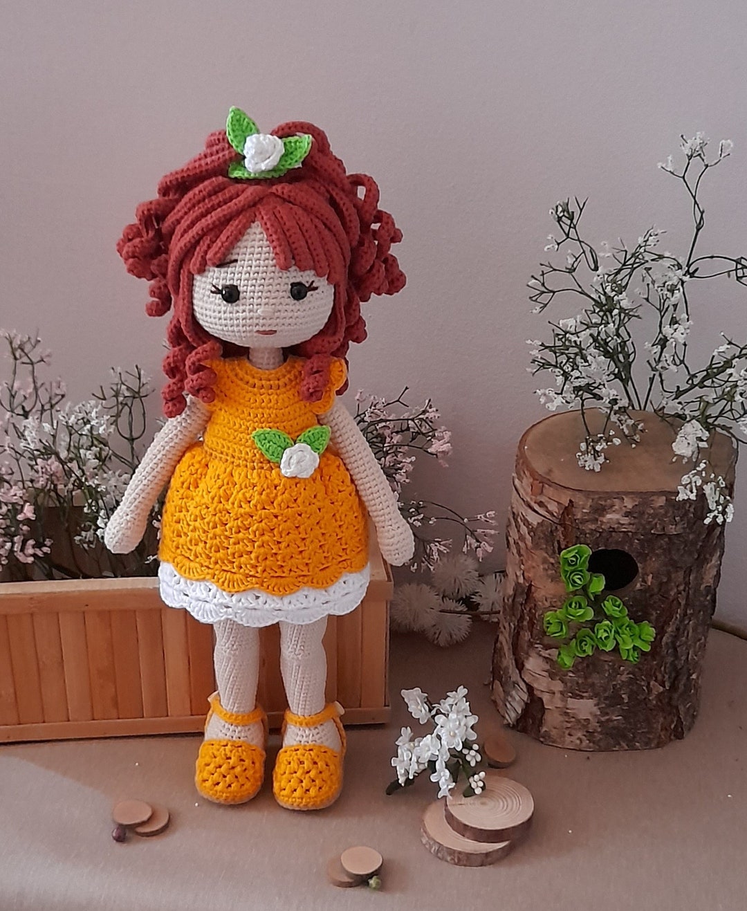 Matilda Doll Pattern/tutorial. Easy-to-follow Crochet Pattern, in ...