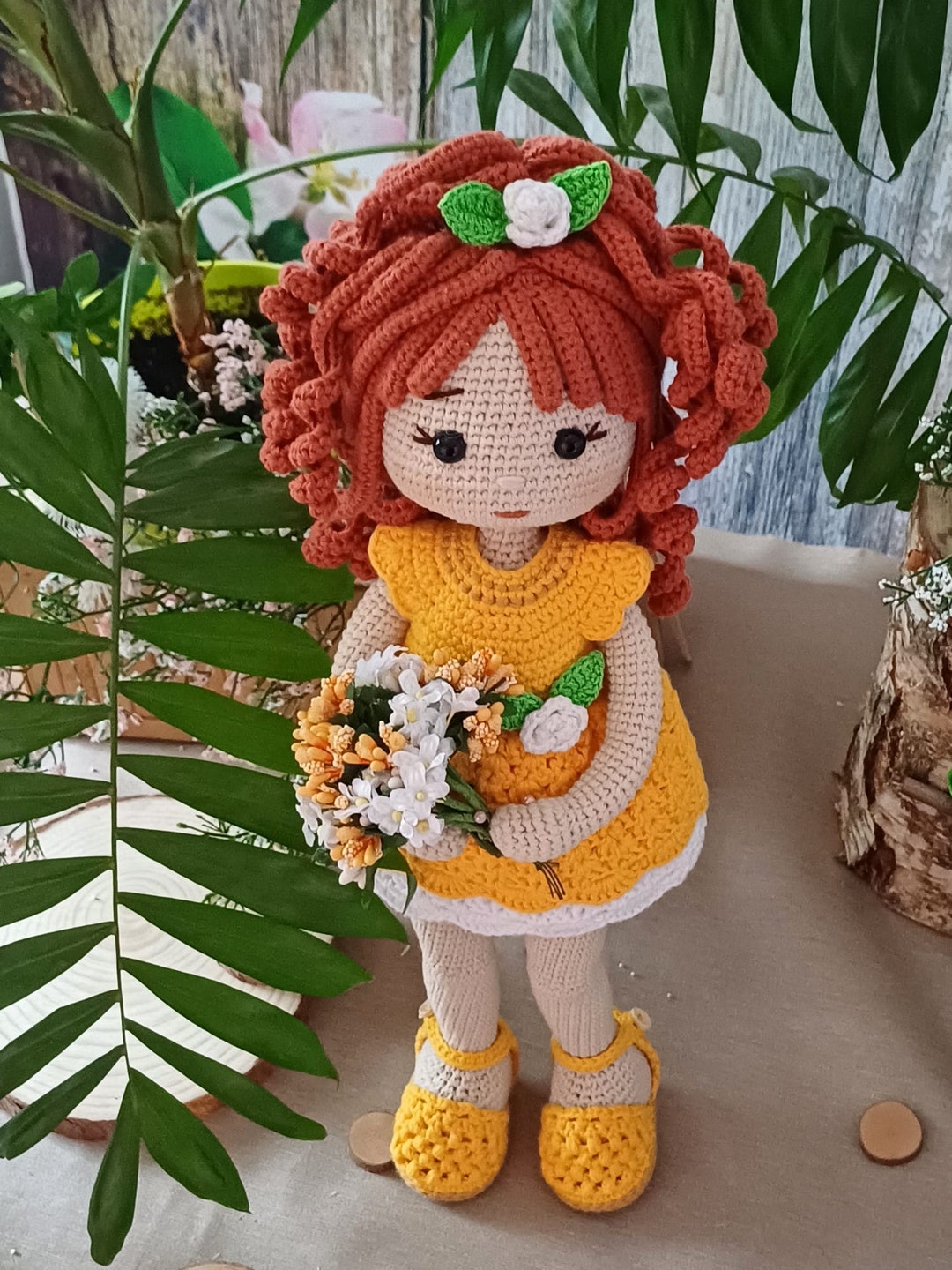 Matilda Doll Pattern/tutorial. Easy-to-follow Crochet Pattern in PDF ...