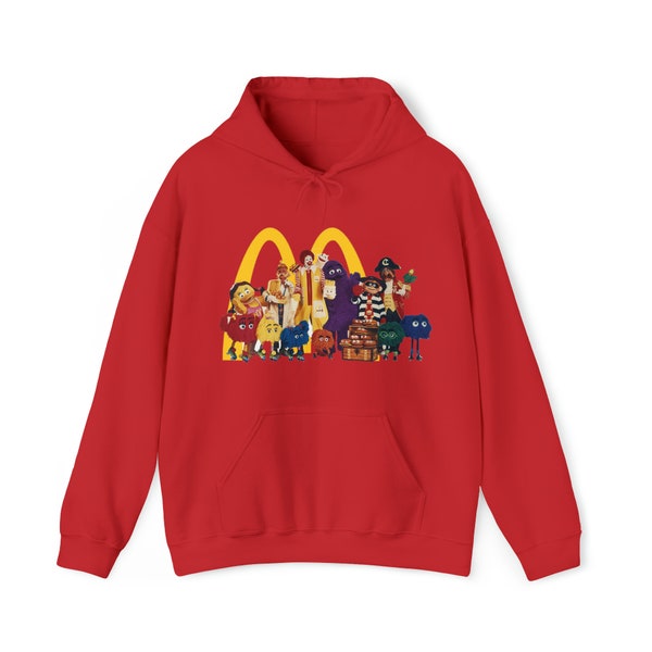 Mcdonalds Crew Hoodie - Etsy