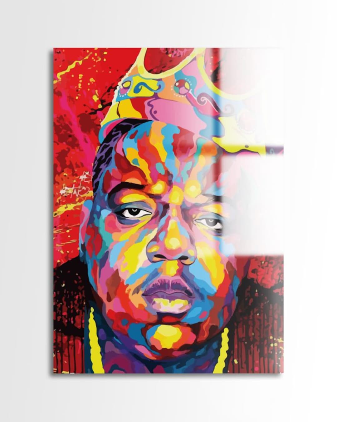 Biggie Smalls Wall Art - Acrylic Glass - Etsy