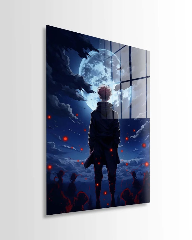 Satoru Gojo Wall Art – Acrylic Glass - Etsy UK