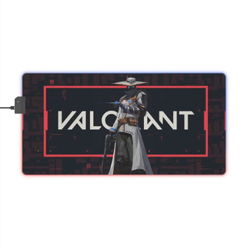 Cypher LED Gaming Mouse Pad valorant - Etsy