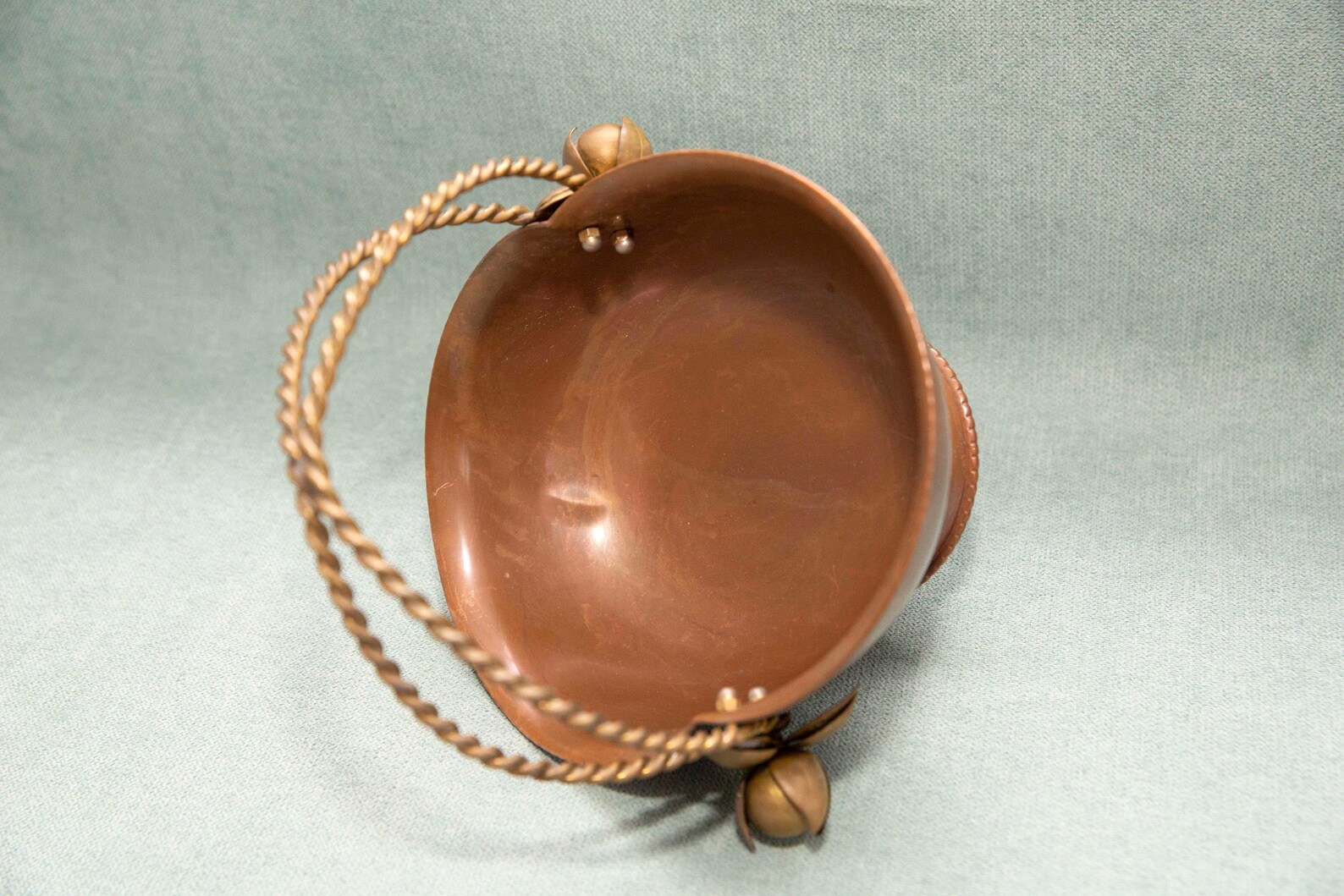 Vintage Witch Bowl, Copper Offering Cauldron, Ritual Plate, Altar Decor ...