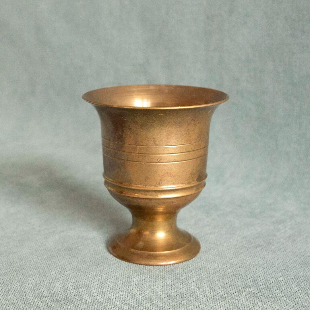 Vintage Brass Bowl, Witch Cauldron, Chalice Cup for Ceremony, Ritual ...