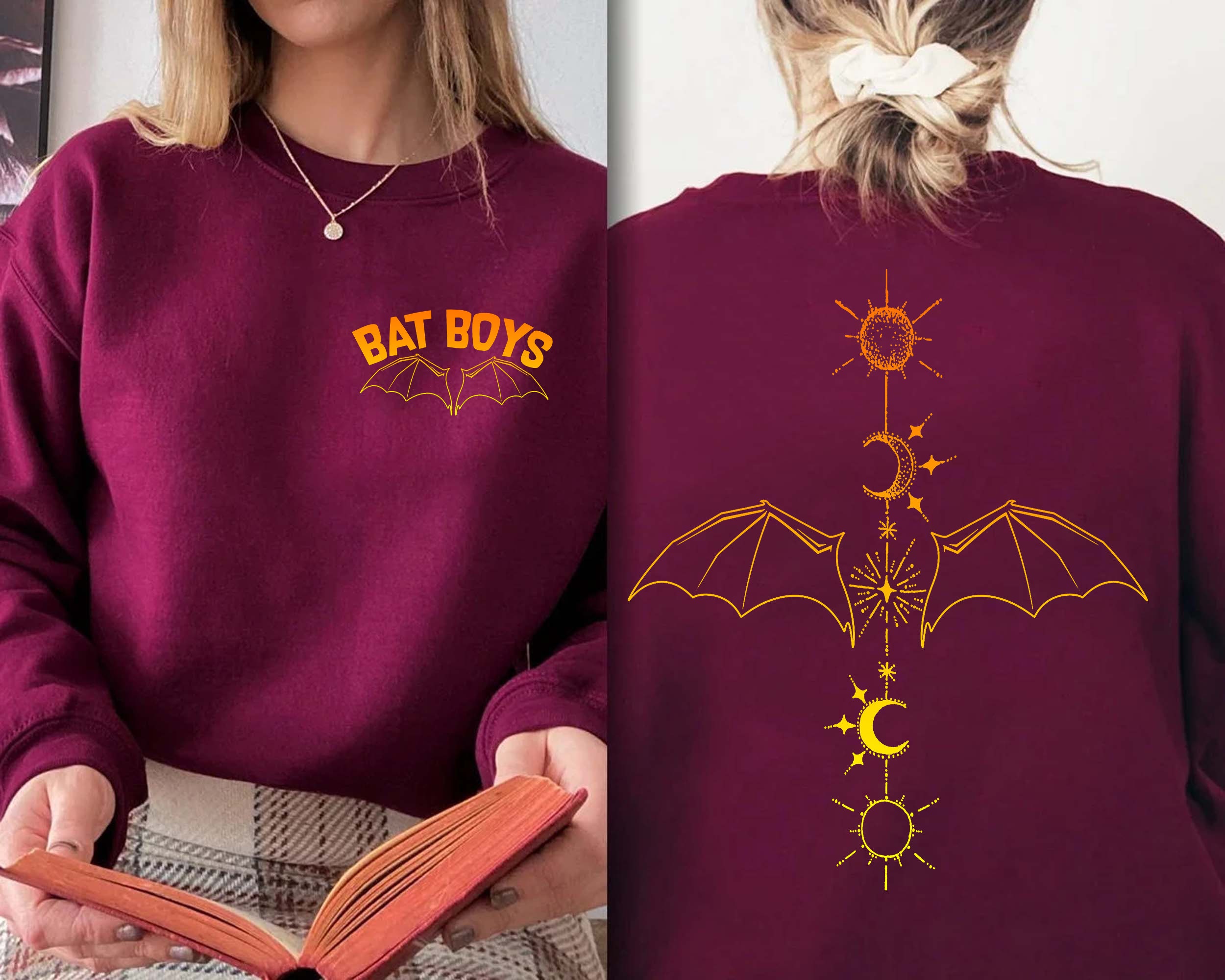 ACOTAR Bat Boys Shirt The Night Court ACOTAR Tee A Court Of Thorns And ...