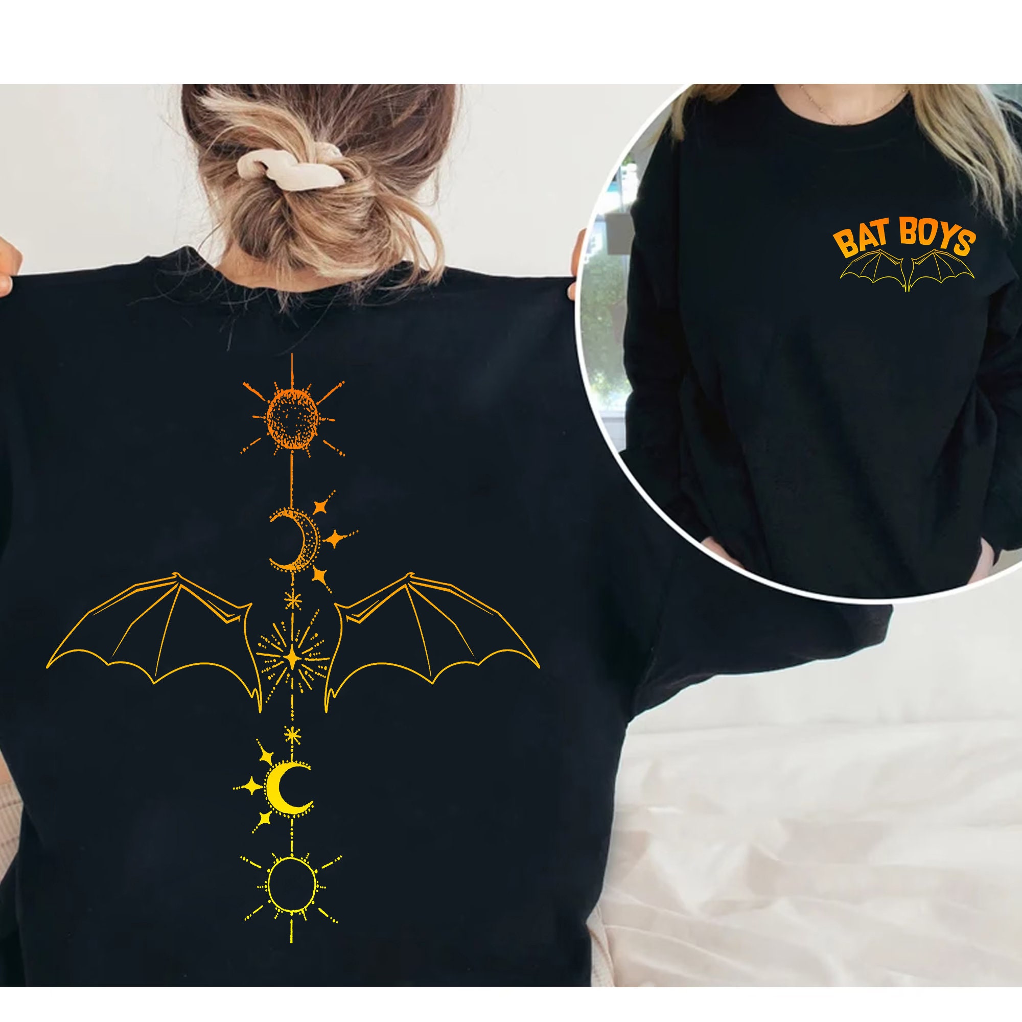 ACOTAR Bat Boys Shirt The Night Court ACOTAR Tee A Court Of Thorns And ...