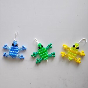 Rainbow Frogs! Cute Key Chain!! Choose One - Etsy