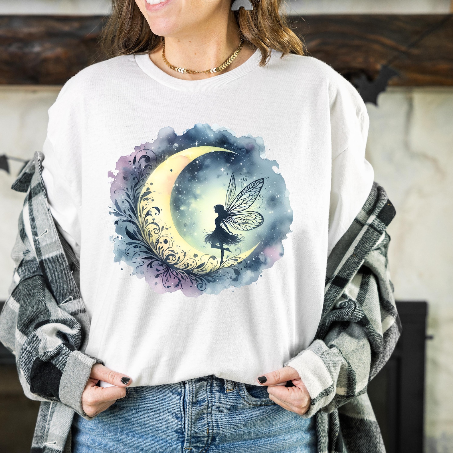 Fairycore Shirt, Whimsical Fairy Tee, Cottagecore, Boho Fairy Shirt ...