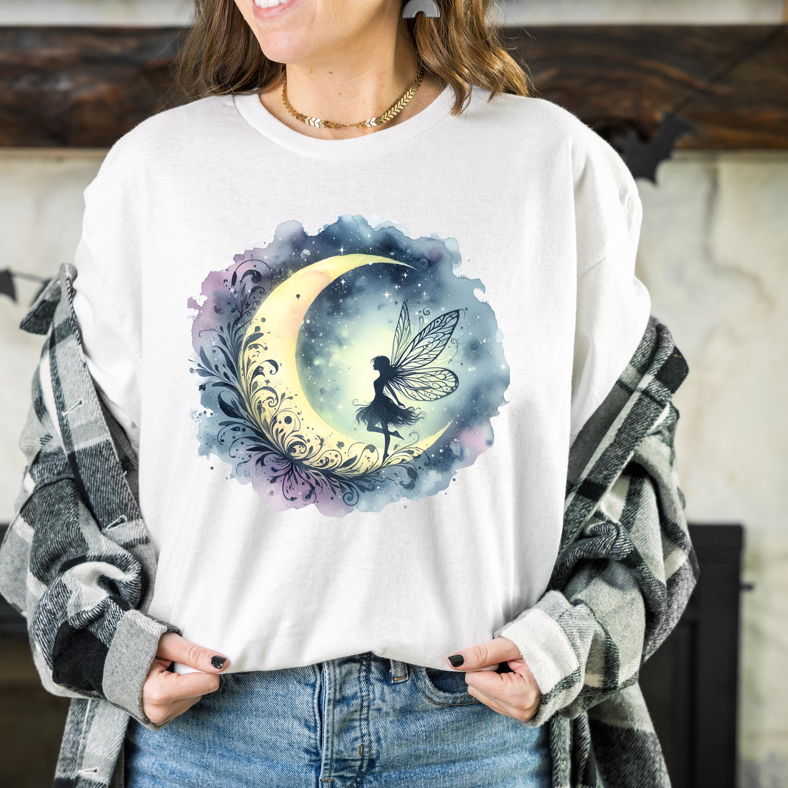 Fairycore Shirt, Whimsical Fairy Tee, Cottagecore, Boho Fairy Shirt ...
