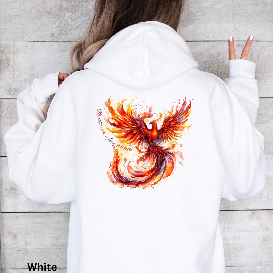 Fire Phoenix Hoodie Unisex Sweatshirt Phoenix Shirts, Rise From the ...