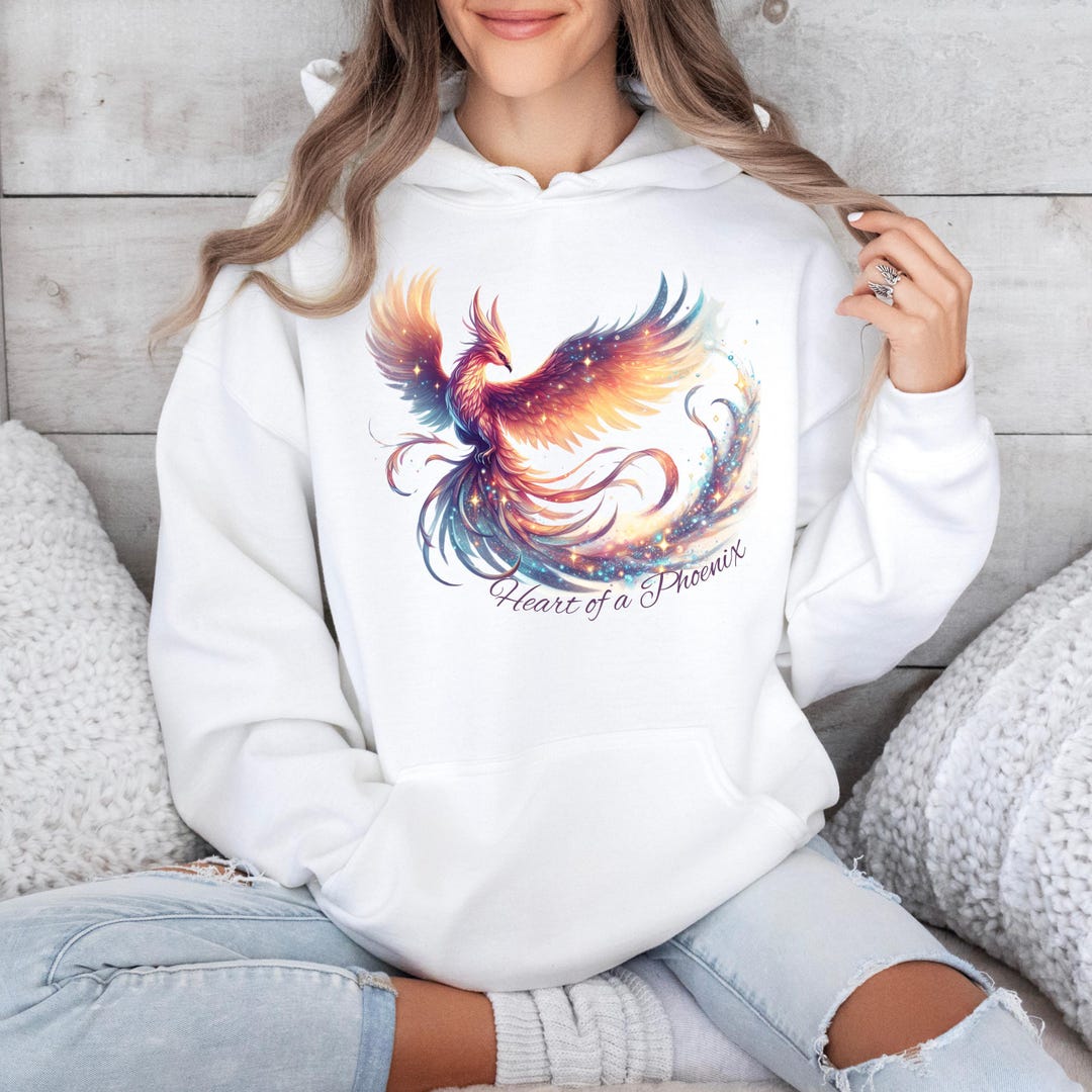 Phoenix Hoodie Rise From the Ashes Phoenix Hooded Sweatshirts, Firebird ...