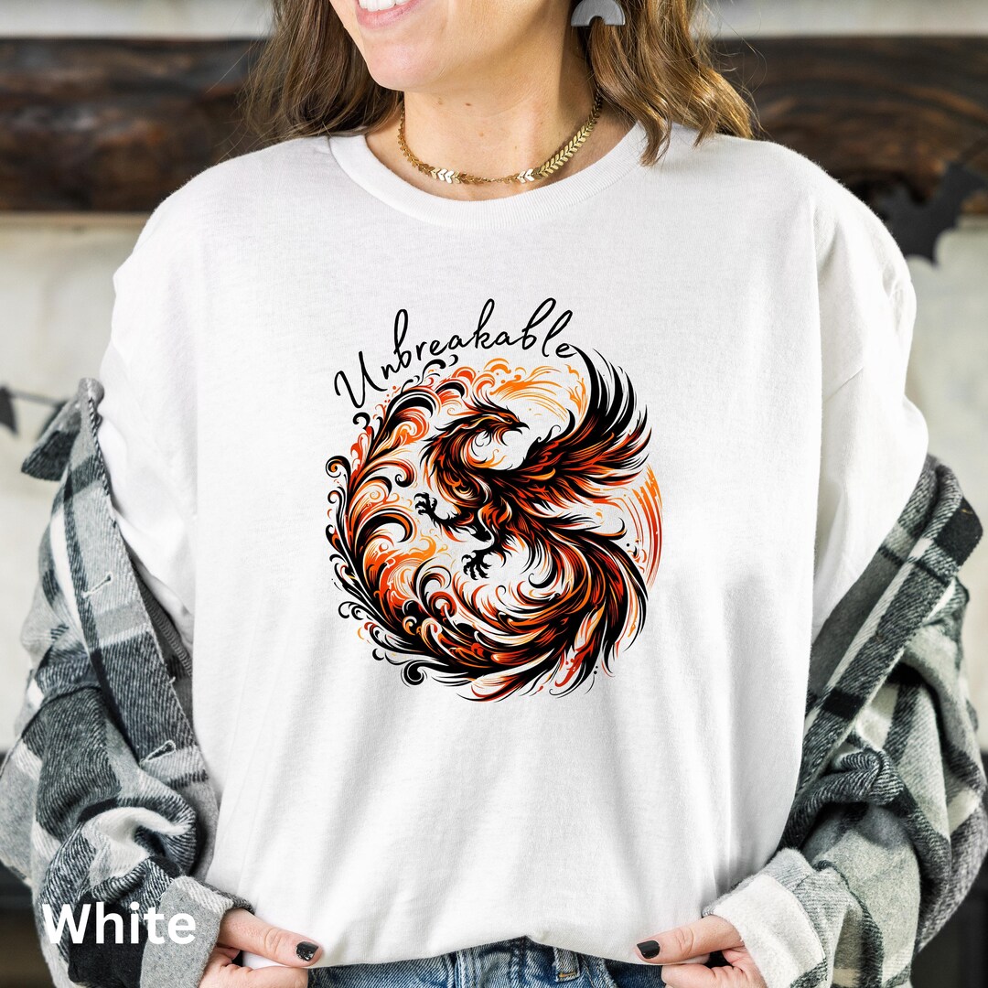 Fire Phoenix Shirts Rise From the Ashes Phoenix Tee, Mythical Phoenix ...