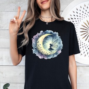 Fairycore Shirt, Whimsical Fairy Tee, Cottagecore, Boho Fairy Shirt ...