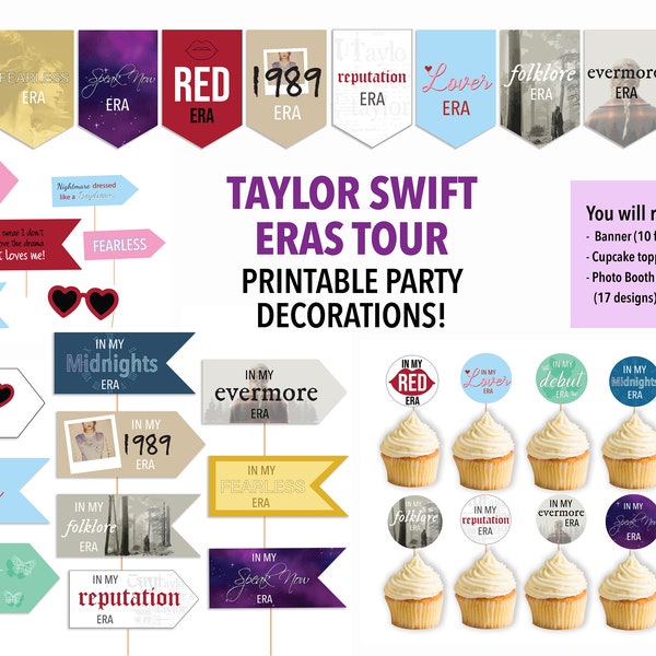 Taylor Swiftie Party Decorations - Etsy