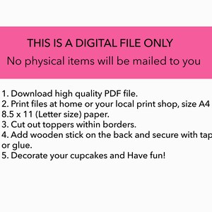 Taylor Swift RED Era Cupcake Toppers Printable Taylor Swift Party ...