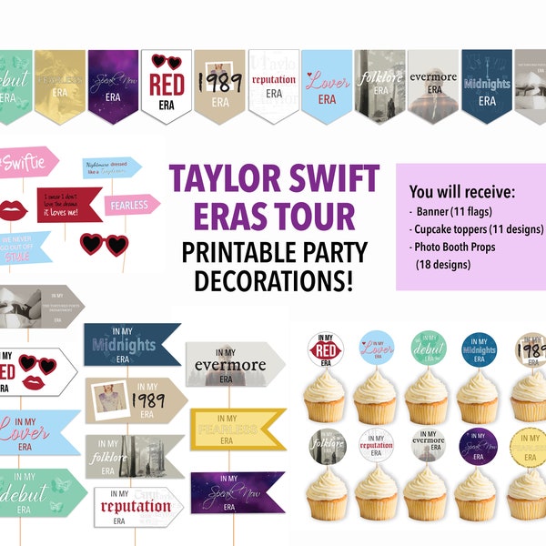 Taylor Swiftie Party Decorations - Etsy