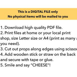 Red Light Green Light Party Photo Booth Props Squid Party Printable ...