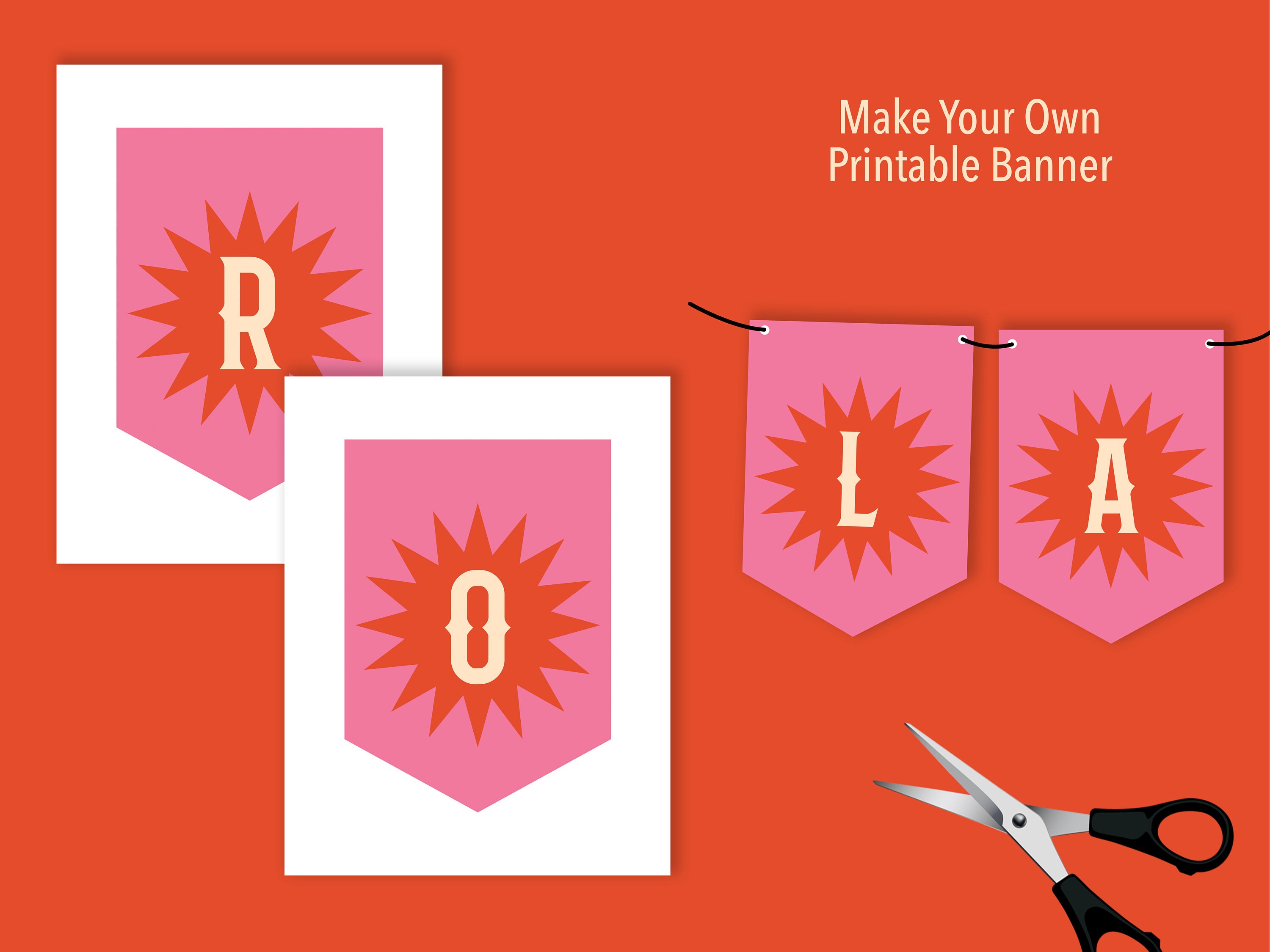 Printable Last Rodeo Banner Rodeo Bachelorette Party Bunting Last Ride ...