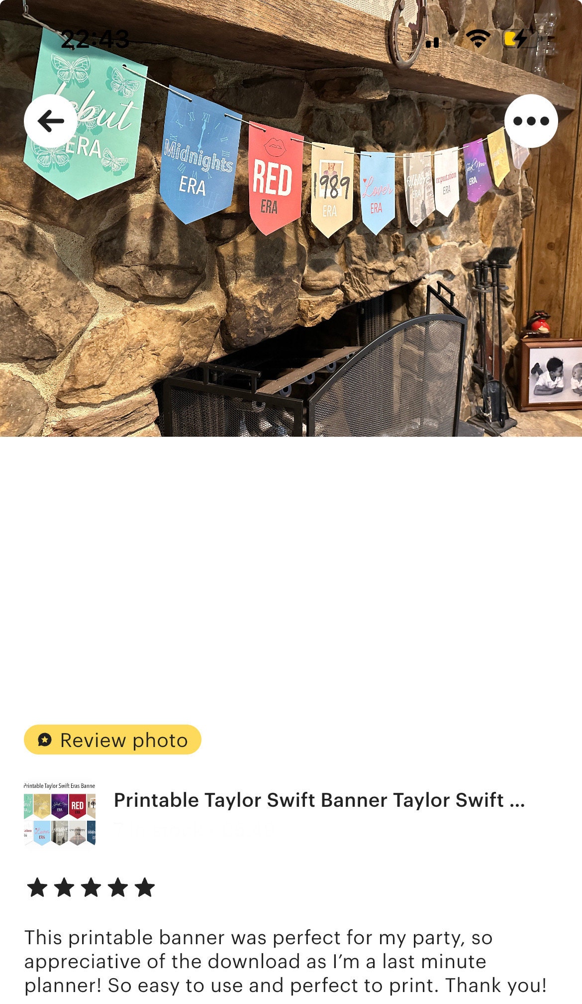 Printable Taylor Swift Banner Taylor Swift ERAS Party Banner Printable ...