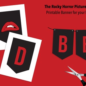 The Rocky Horror Picture Show Bunting Halloween Party Banner Horror ...
