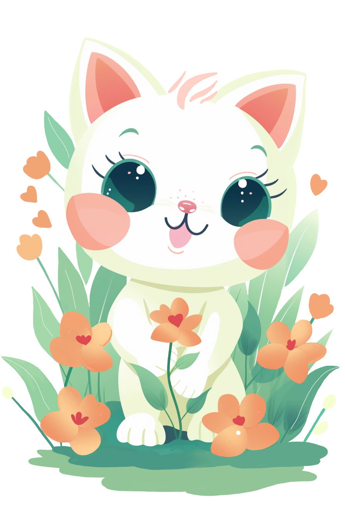 Cute Farm Clipart, Farm Animals Digital Clipart, PNG, Farm Baby Clipart ...