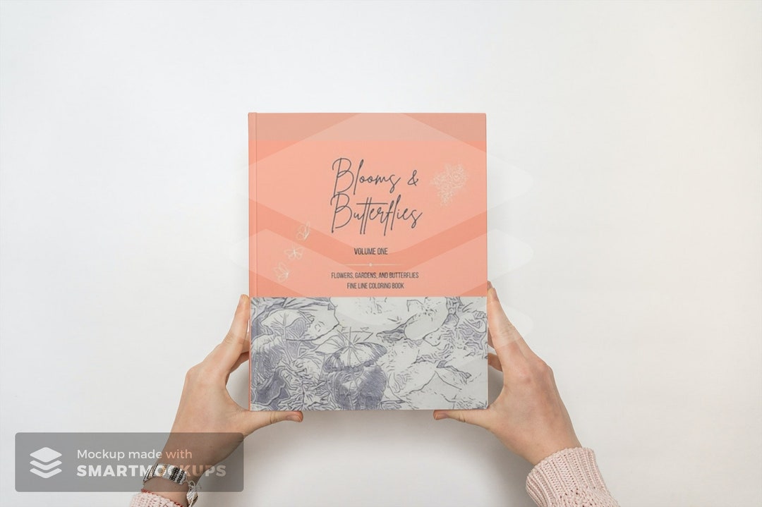 Blooms and Butterflies: Flowers, Gardens, and Butterflies Fine Line ...