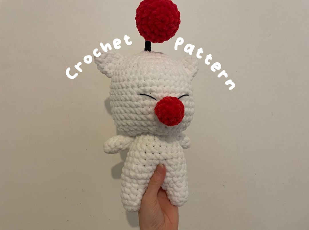 PDF File Moogle Crochet Pattern - Etsy
