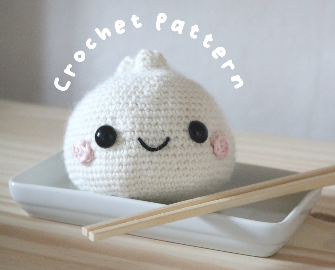 PDF File Bao Buns Nikuman Dumpling Chinese Food Crochet Pattern - Etsy