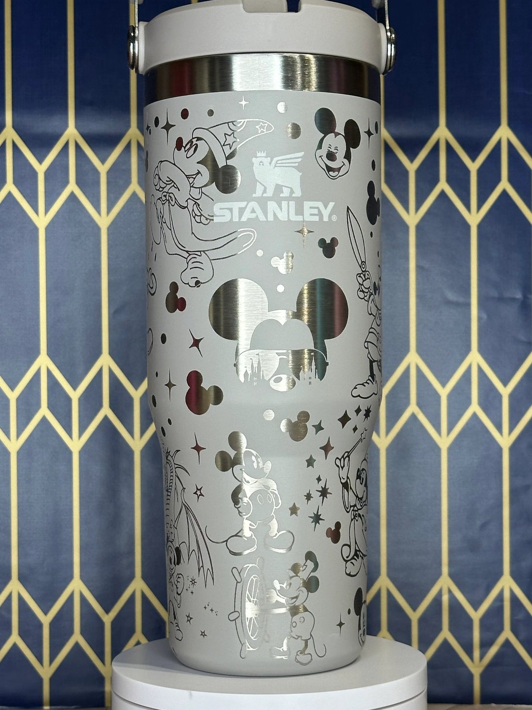 Magical Mickey Mouse Laser Engraved Tumbler Disney-inspired Drinkware ...
