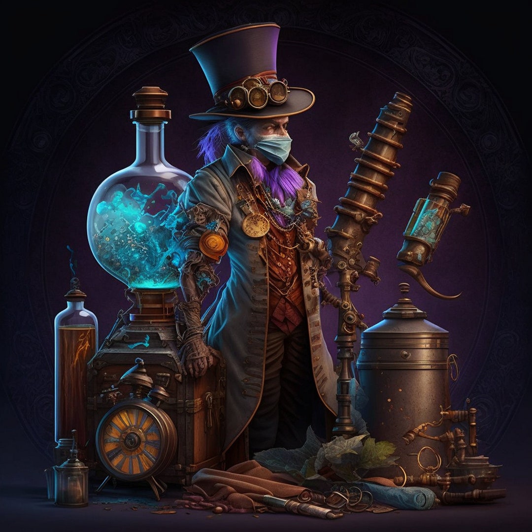 The Techno Wizard - Etsy