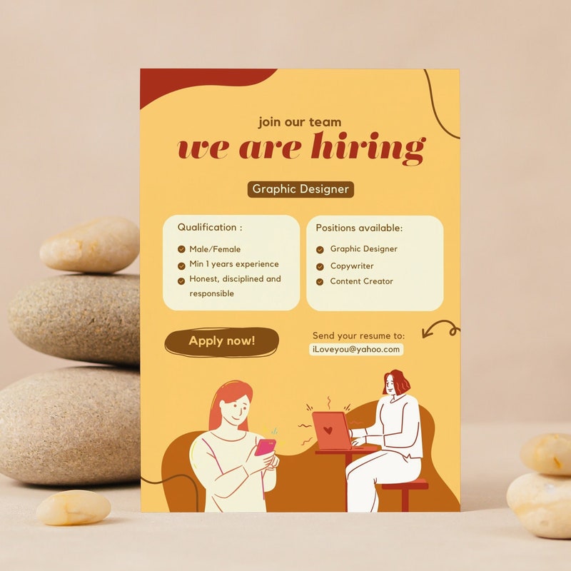 Salon Hiring Flyer - Etsy